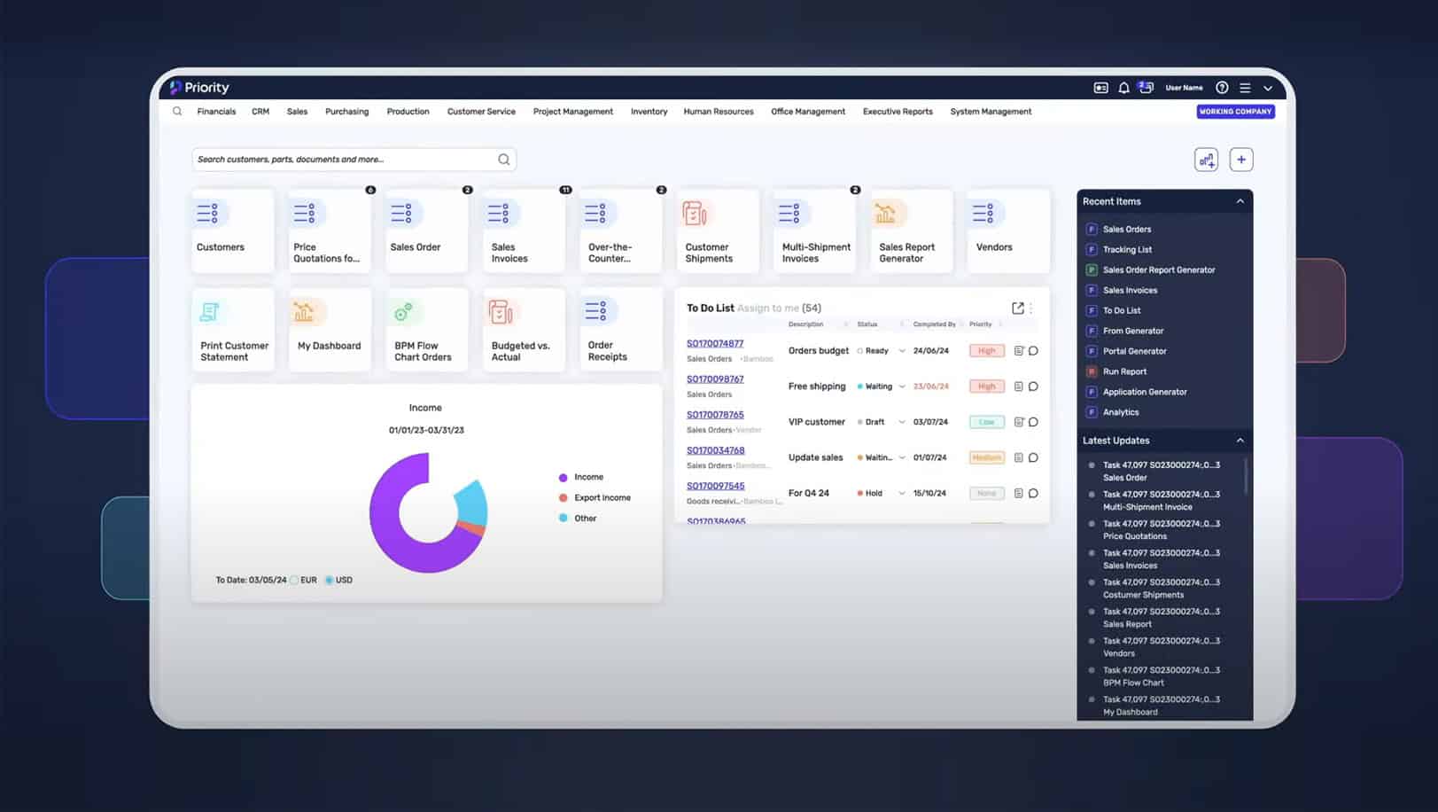 Microsoft Dynamics 365 Vs Priority ERP | Comparison